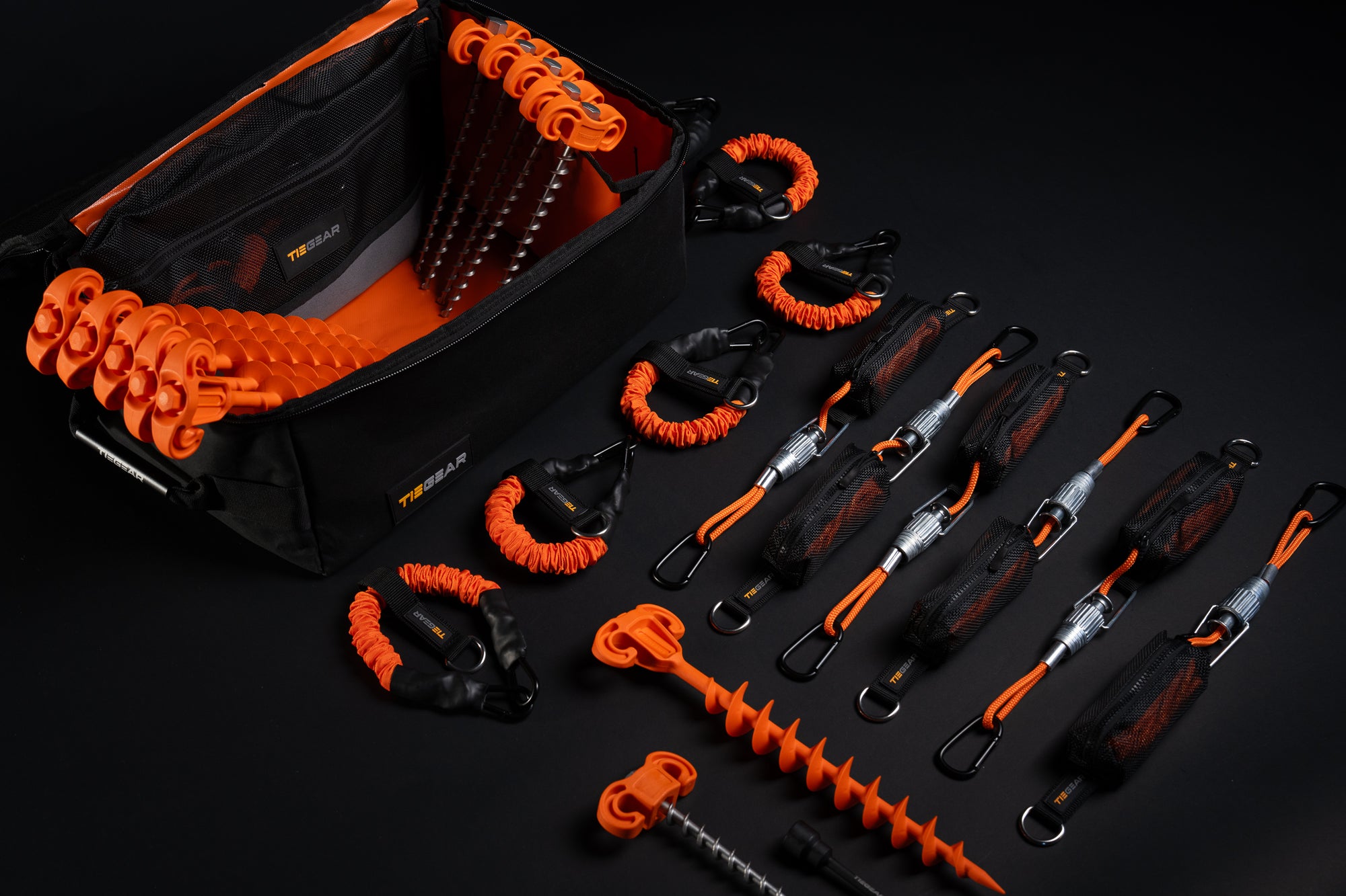Bundles | Guy Rope & Screw In Tent Peg Sets | Tiegear AU